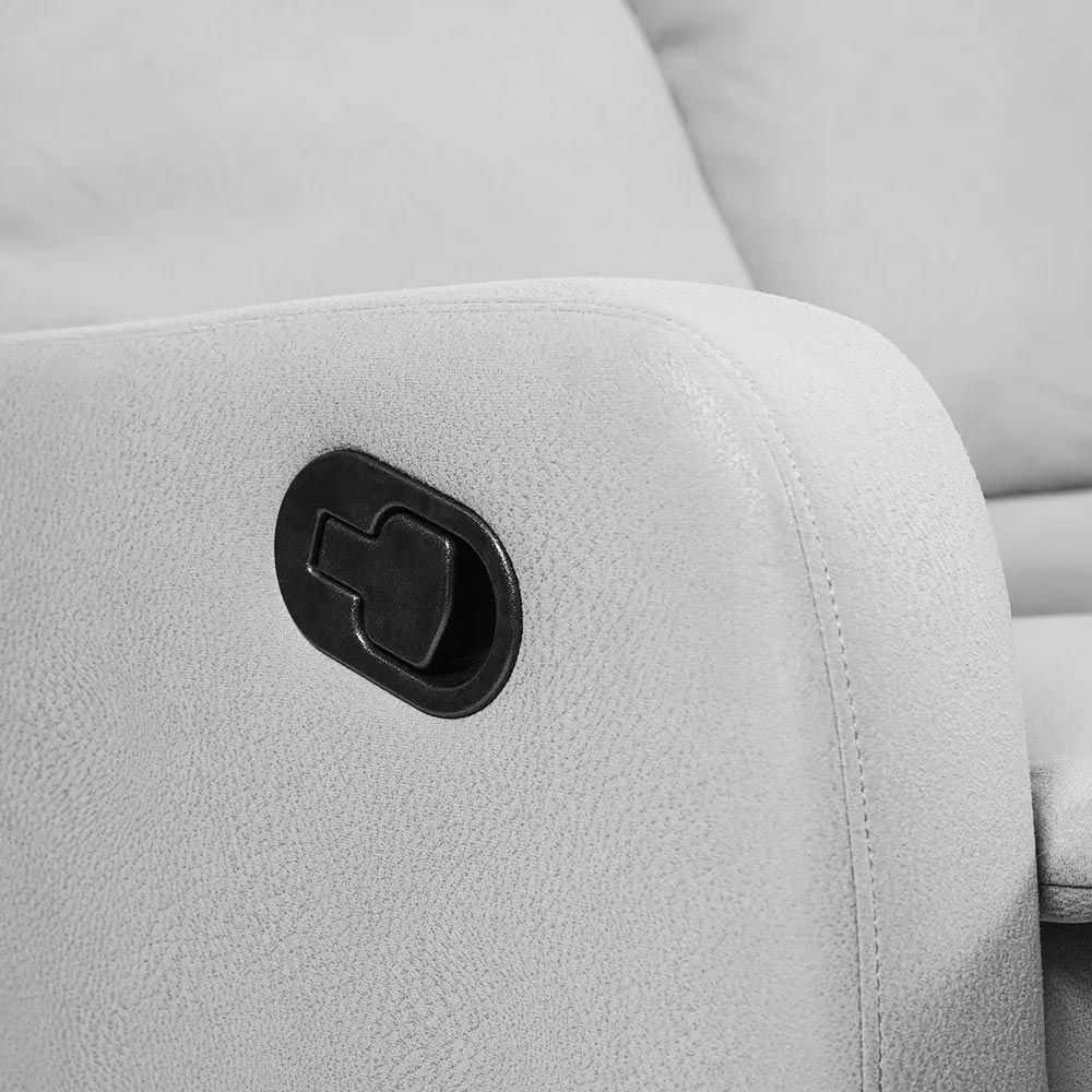 Reclinable 2P Austria | Gris Claro