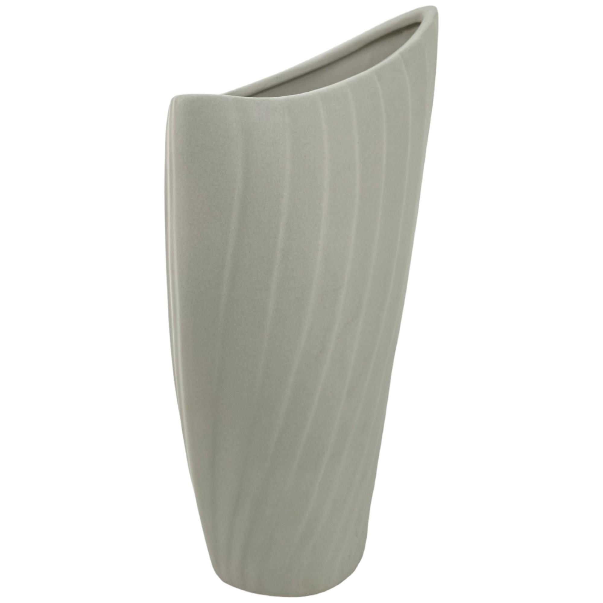 Florero Abstracto Blanco - Muebles El Bosque